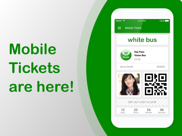 Mobile Tickets are here! | White Bus